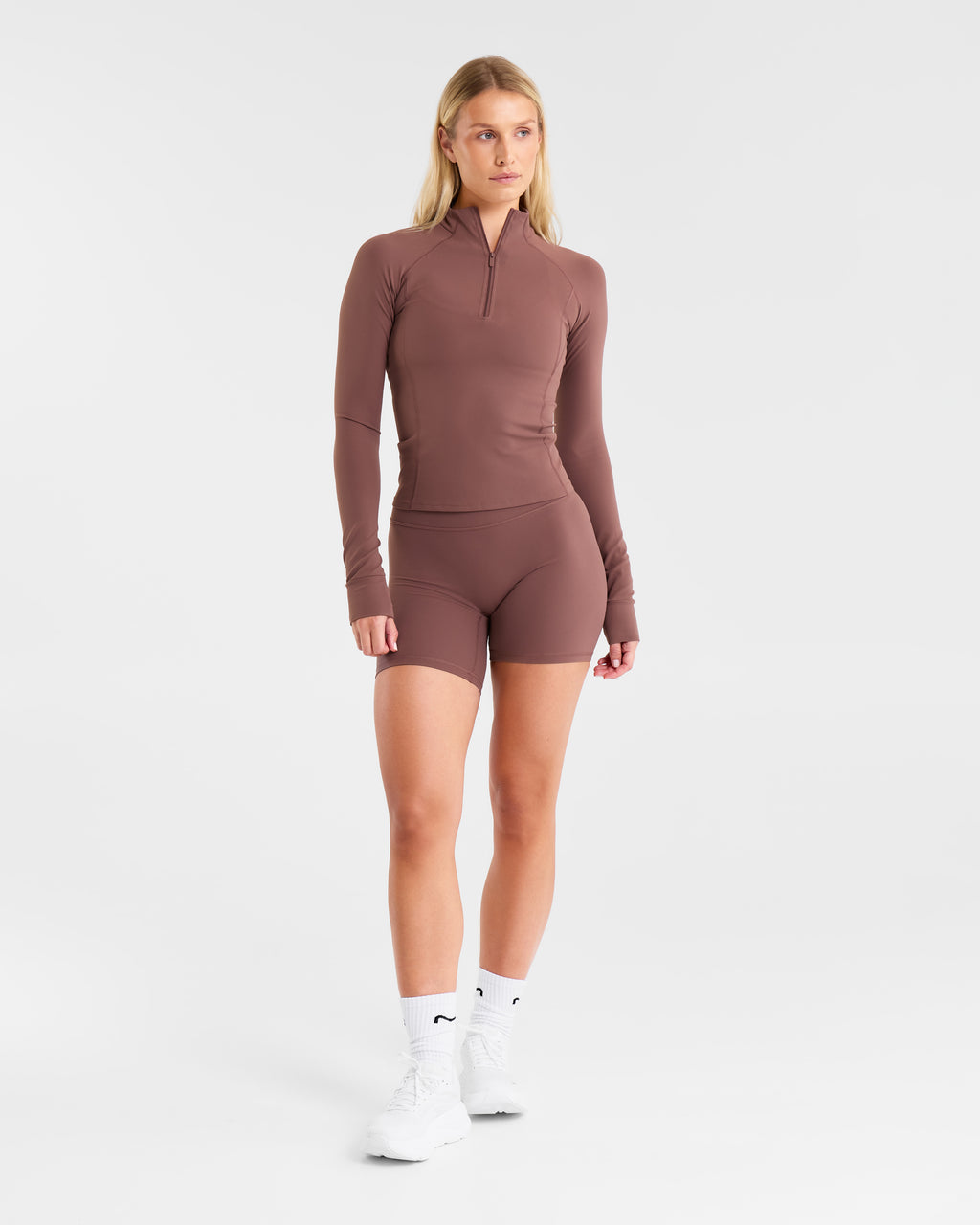Metta Nuls Half-Zip - Chocolate – Metta Sport